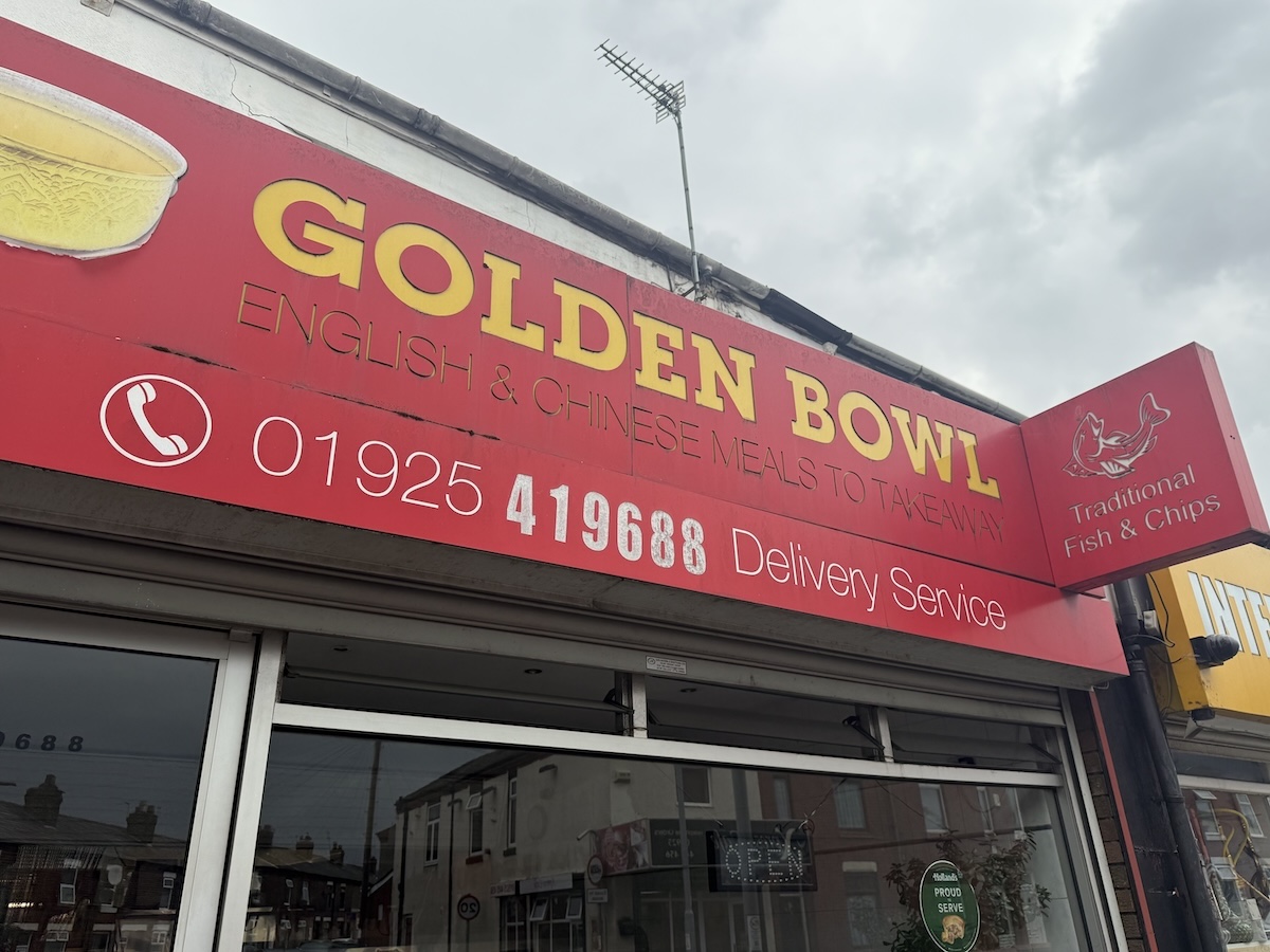 Golden Bowl – Welcome To Warrington!